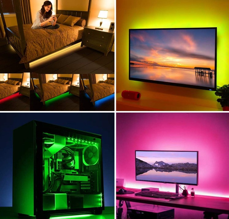LED Strip Backlight Kit for Flat Screen TV,PC $12.99 (REG $59.99 ...