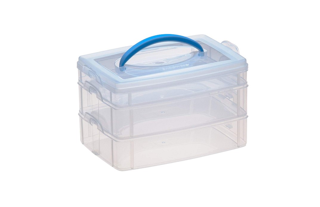 Snapware Snap 'N Stack 3-Layer Storage Container $5.39 (REG $17.86 ...