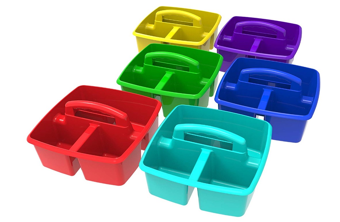 Storex Classroom Caddy Case of 6 $10.19 (REG $33.66) - Mojosavings.com