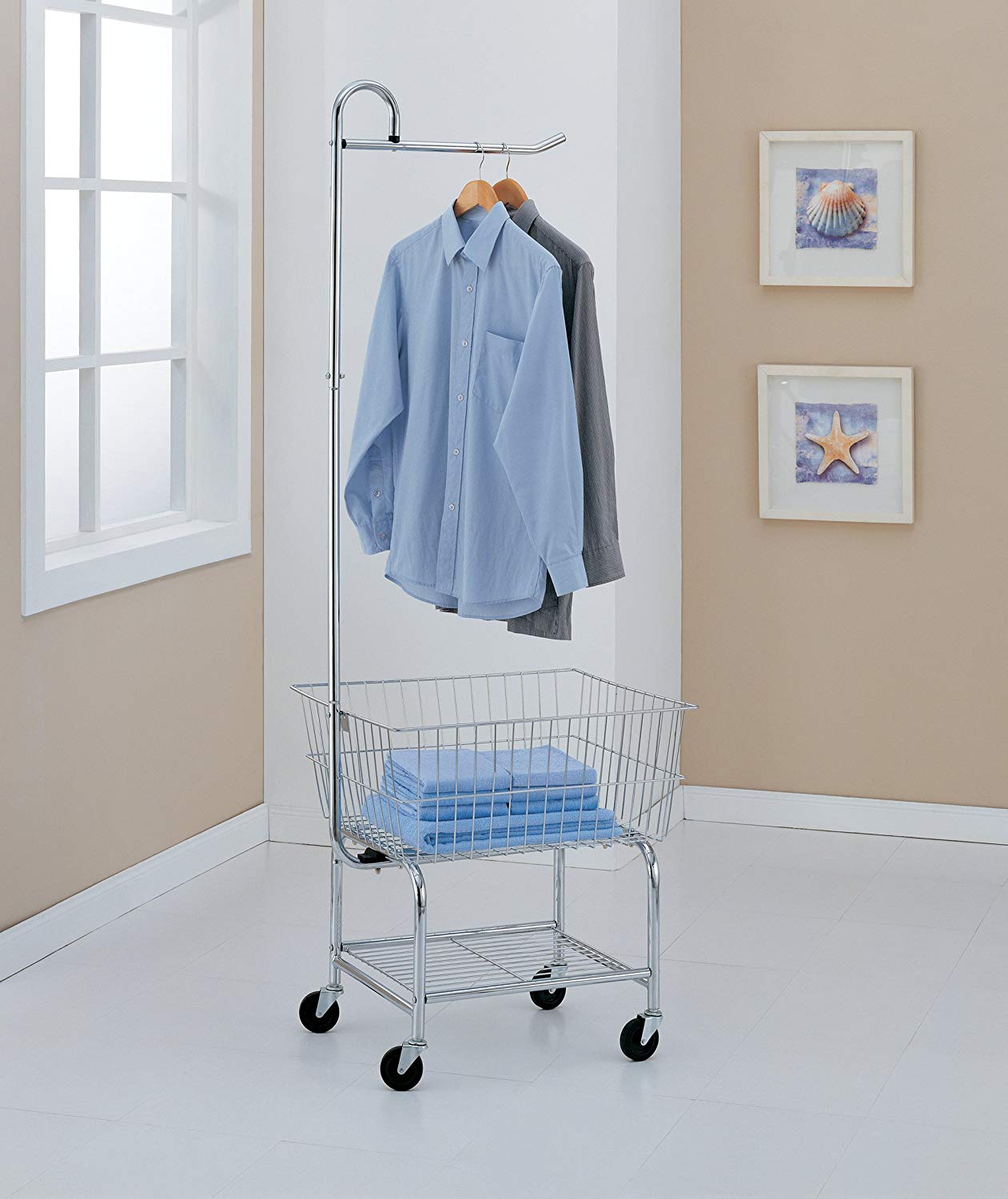 Organize It All 17167W-1 Laundry Butler Chrome $52.88 (REG $142.99 ...
