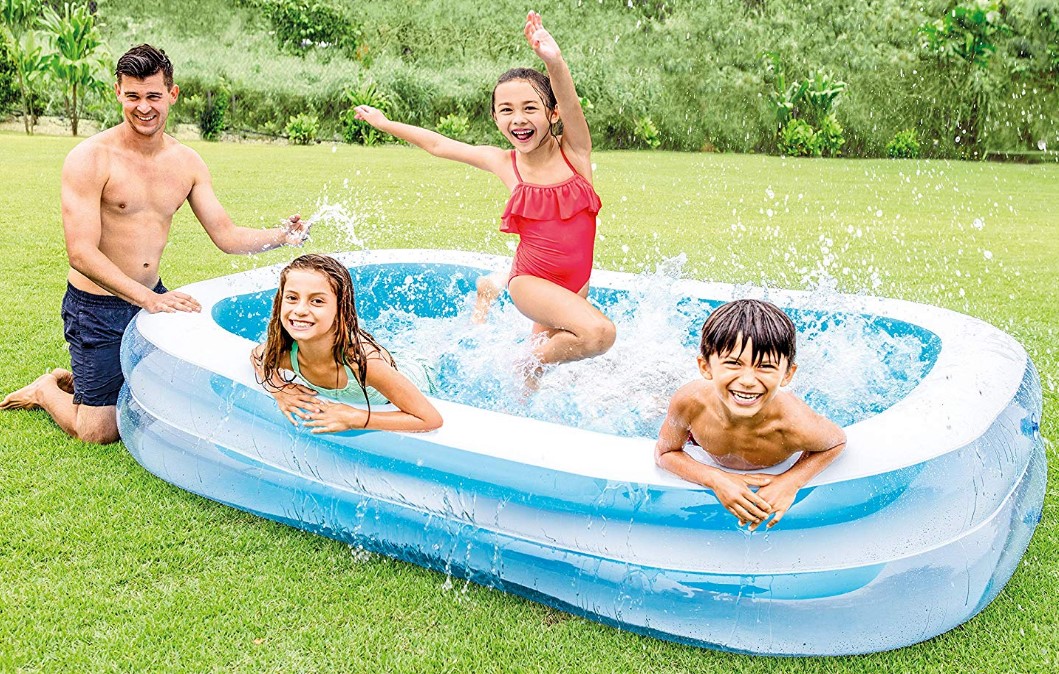 Intex Swim Center Family Inflatable Pool $14.99 (REG $29.99 ...