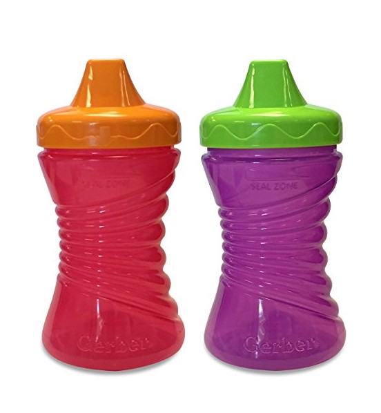 2 PC Gerber Graduates Fun Grips Sippy Cup $4.47 (REG $9.99 ...