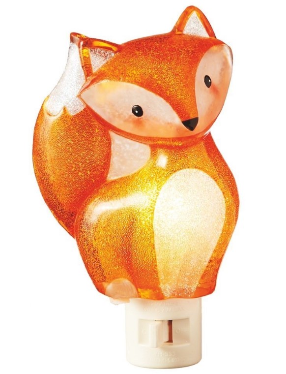 Decorative Sitting Woodland Fox Night Light $16.14 (REG $37.32 ...