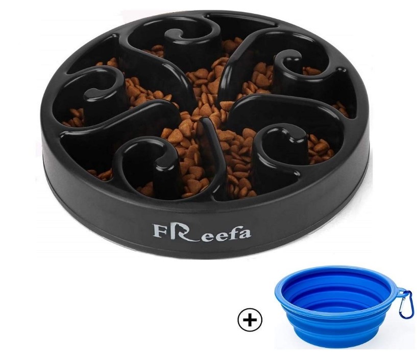 Slow Feeder Maze Interactive Dog Food Bowl $9.99 (REG $29.99 ...