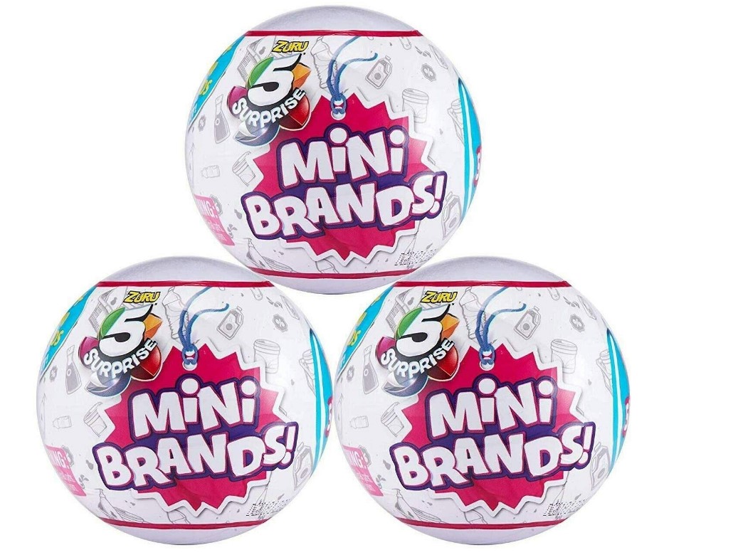 5-Surprise Mini Brands Collectible Capsule Ball $35.49 (REG $65.99 ...