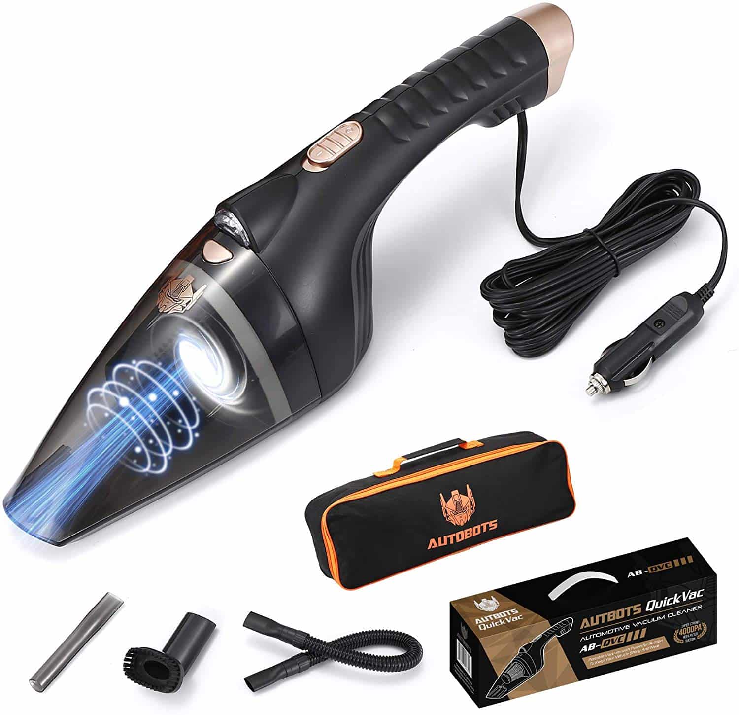 LIGHTNING DEAL!!! Autobots QuickVac Car Vacuum Cleaner $12.99 (REG $29.99) - Mojosavings.com