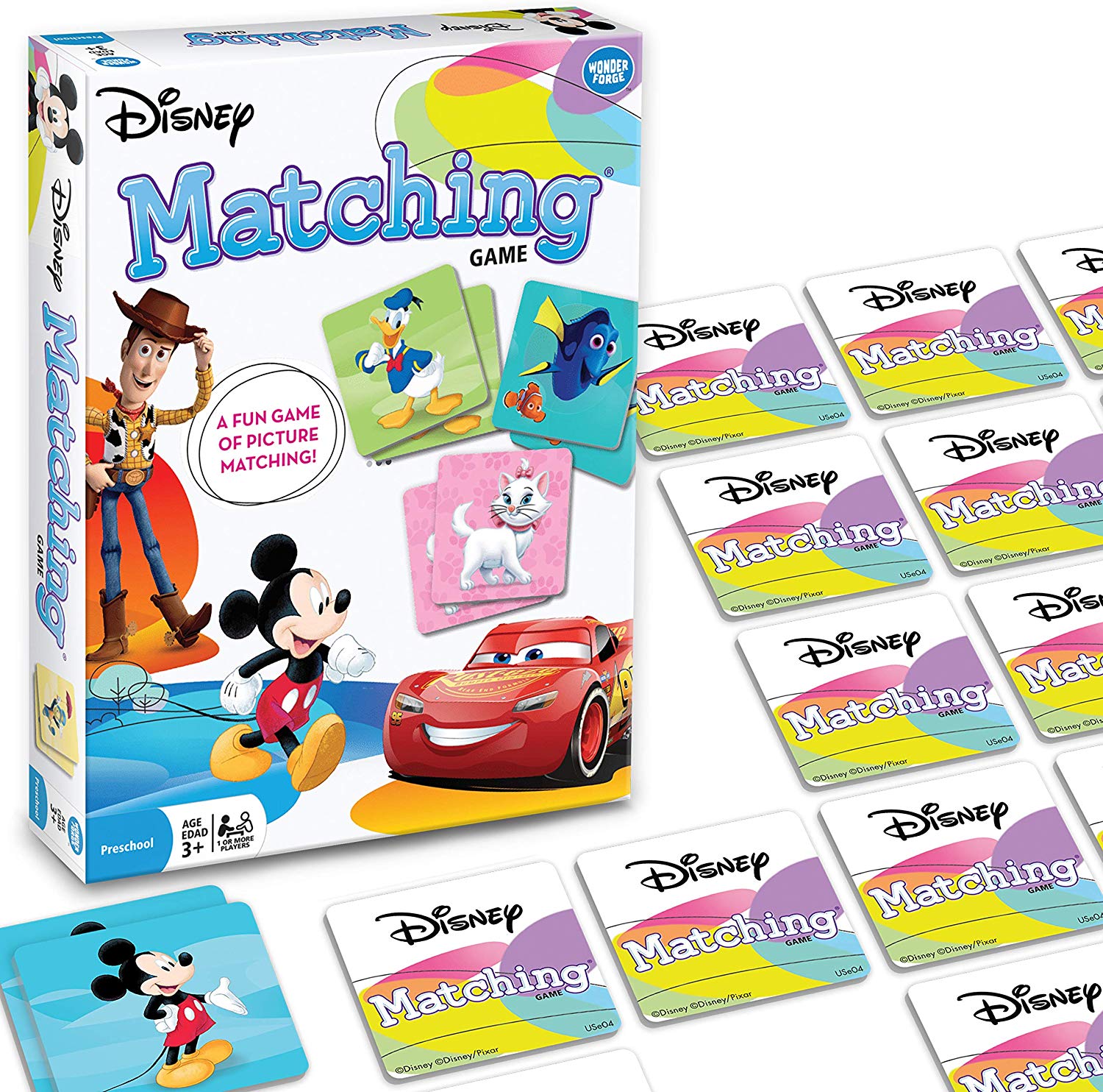 Wonder Forge Disney Classic Characters Matching Game $5.92 (REG $11.99 ...