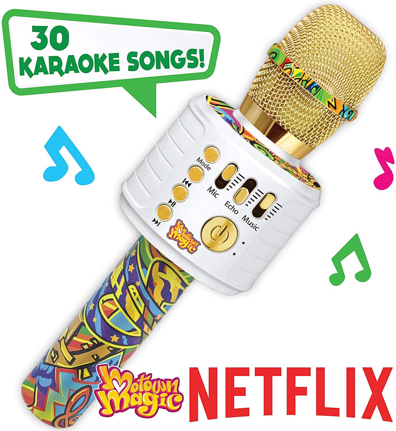 LIGHTNING DEAL!!! Motown Magic Bluetooth Karaoke Microphone $21.24 (REG ...