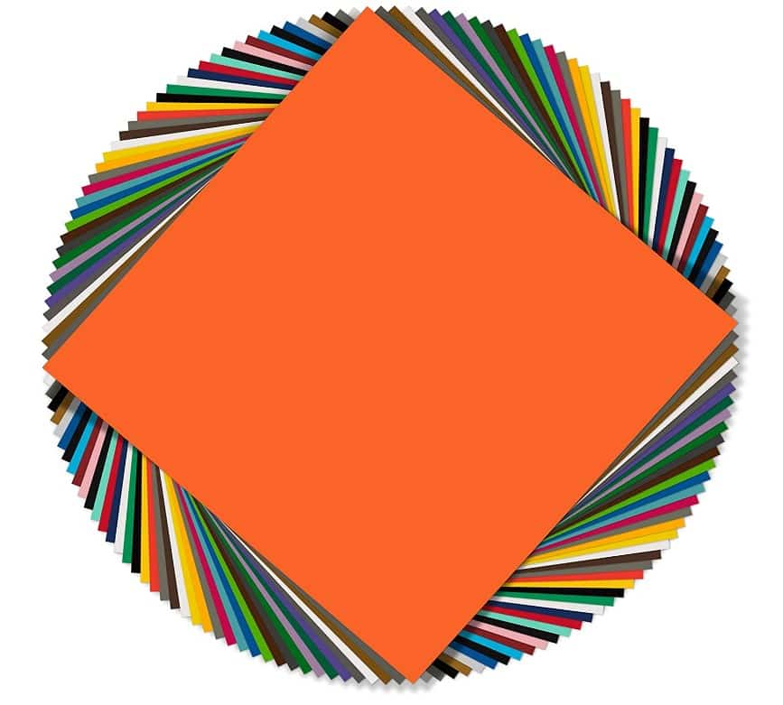 40 CT Permanent Adhesive Backed Matte Vinyl Sheets $18.99 (REG $44.99 ...