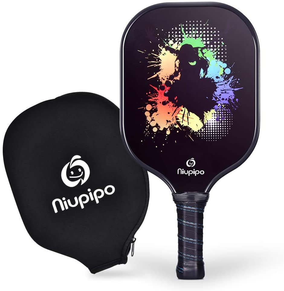 LIGHTNING DEAL!!! Graphite Pickleball Racket with Graphite Carbon Fiber ...