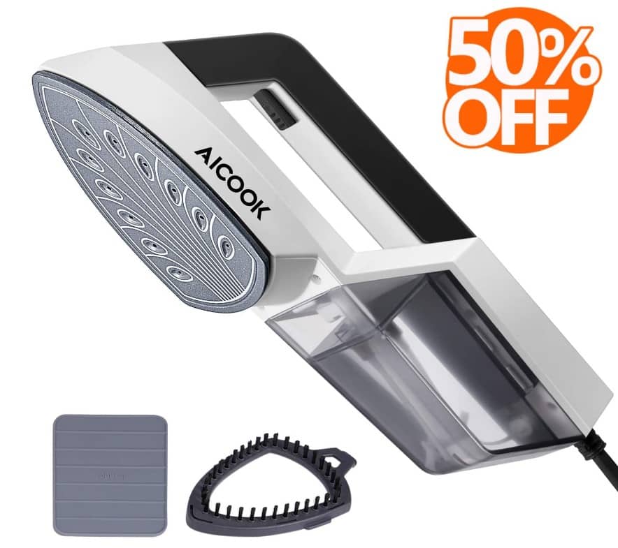 AICOOK Steam Iron & Steamer Double Function $14.49 (REG $28.99 ...