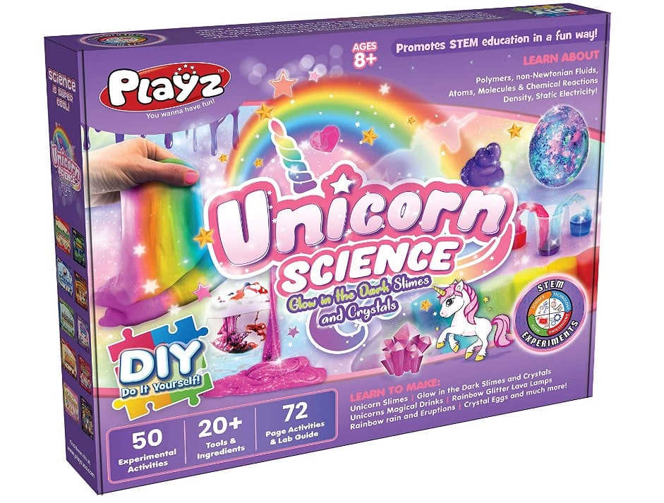 Playz Unicorn Slime & Crystals Science Kit $44.95 (REG $69.95 ...