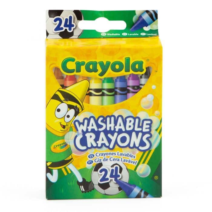 24count, Crayola Washable Crayons – Keeps Things Neat -$2 (50% Off ...